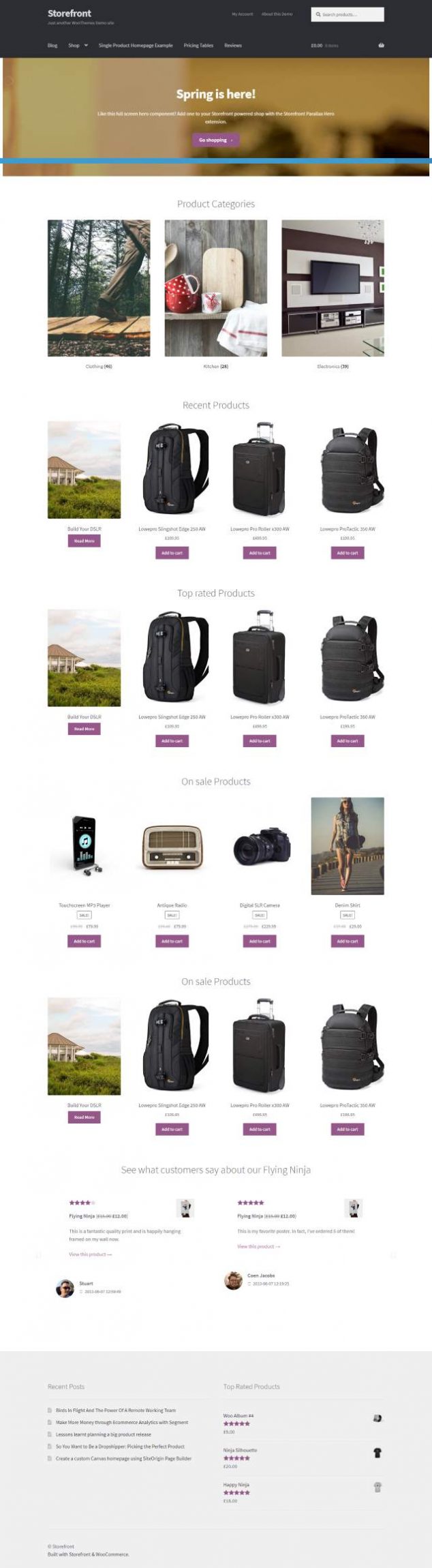 WooCommerce's WordPress Plugin - Using Woo